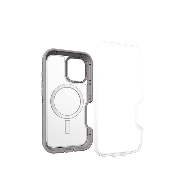 Otterbox Defender XT Series Clear Pro Case For iPhone 16 - Gray – C2 ...